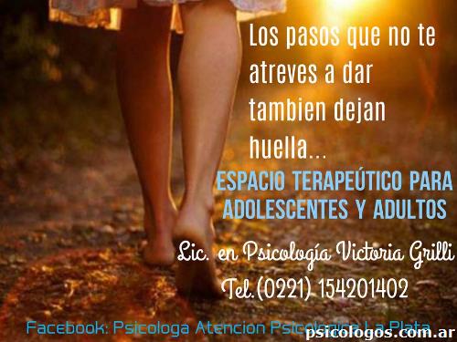 Lic Victoria Grilli Psicología integral en La Plata
