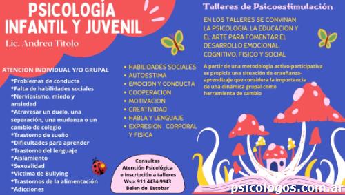 Psicología Infantil y Juvenil en Escobar