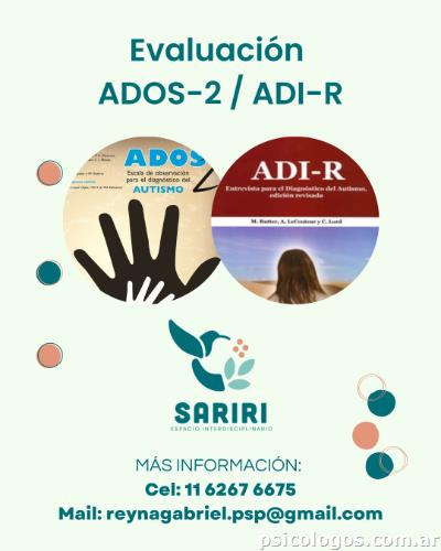 Evaluación Ados-2/ Adi-r en Avellaneda